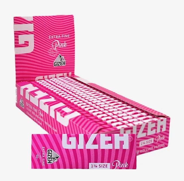 Papelillos Gizeh Pink Extra Fine 1 ¼ :: Tabaqueria Talca